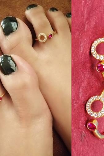 Toe Rings - Buy Indian Toe Ring Designs Online for Women