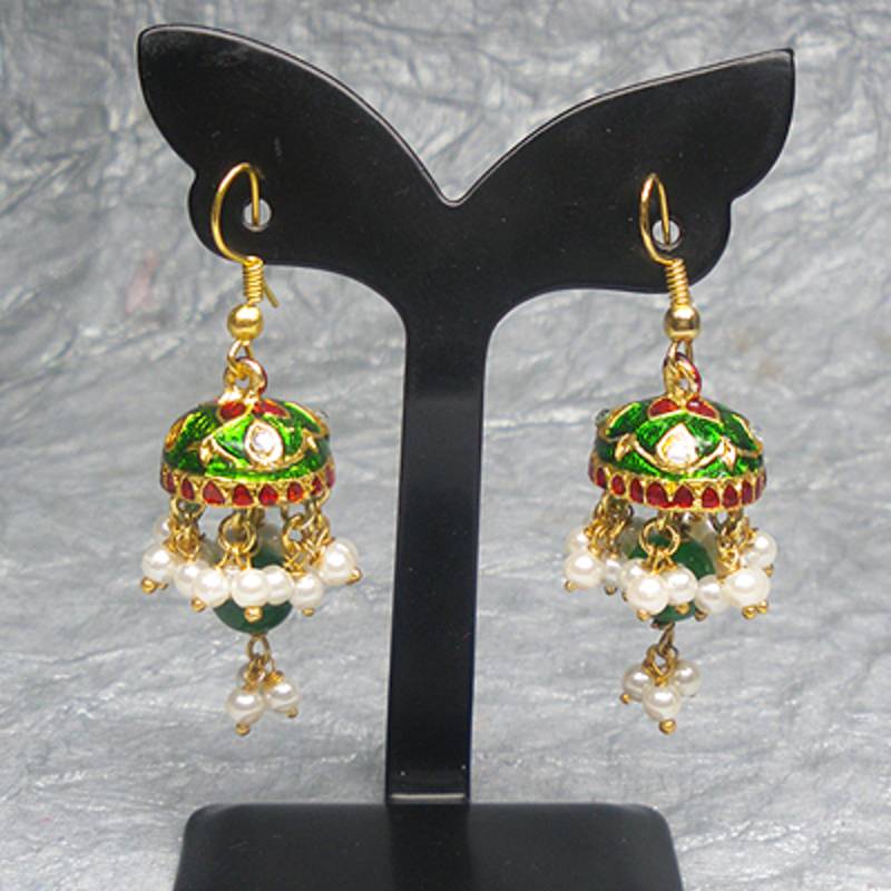 imitation kundan meena jewellery - R.S. King Jewellers - 40008
