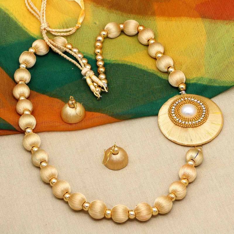 Beige necklace-sets - Jaipur Mart - 3128715