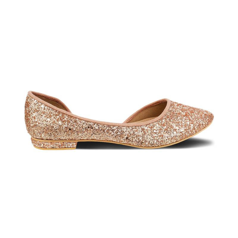 SOLE HEAD Gold Bellies Shoes For Women - Kittens - 3169524