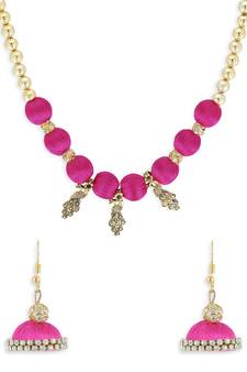 Pink Necklace Sets Online Shopping for Women at Low Prices