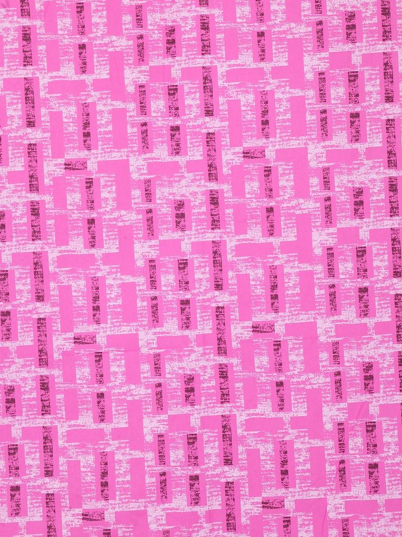 Pink striped Cotton bed sheets - Cortina - 3182213
