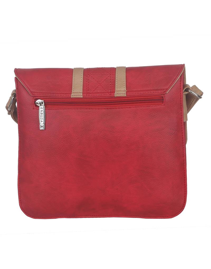 Red color Solid Slingbag for womens - ESBEDA - 3190171