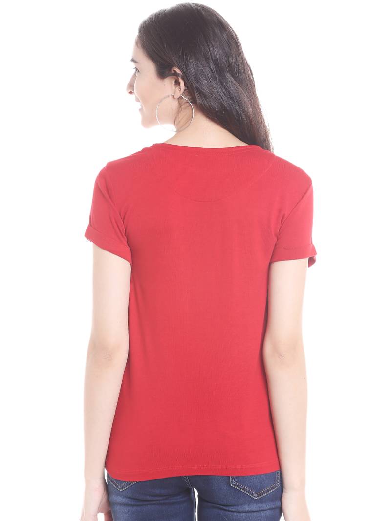 Red printed viscose tops - 109F & Fusion Beats - 3202847