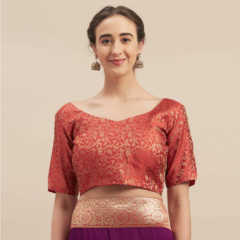 Magenta Color Georgette Saree - kvsfab - 3233963