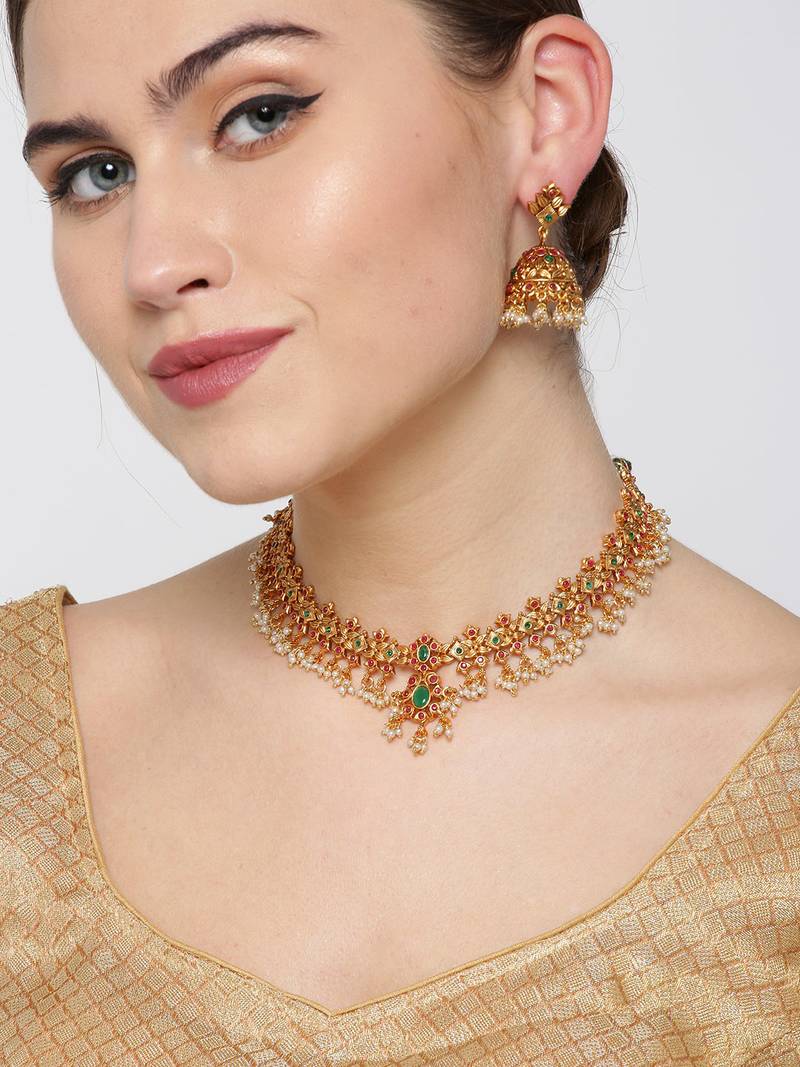 Multicolor necklace-sets - Priyaasi - 3238933
