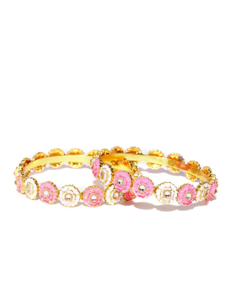 Pink bangles-and-bracelets - Priyaasi - 3239196