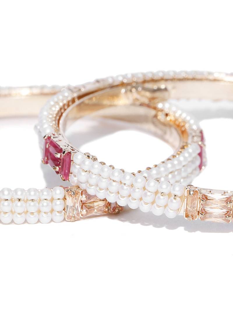 White bangles-and-bracelets - Priyaasi - 3239200