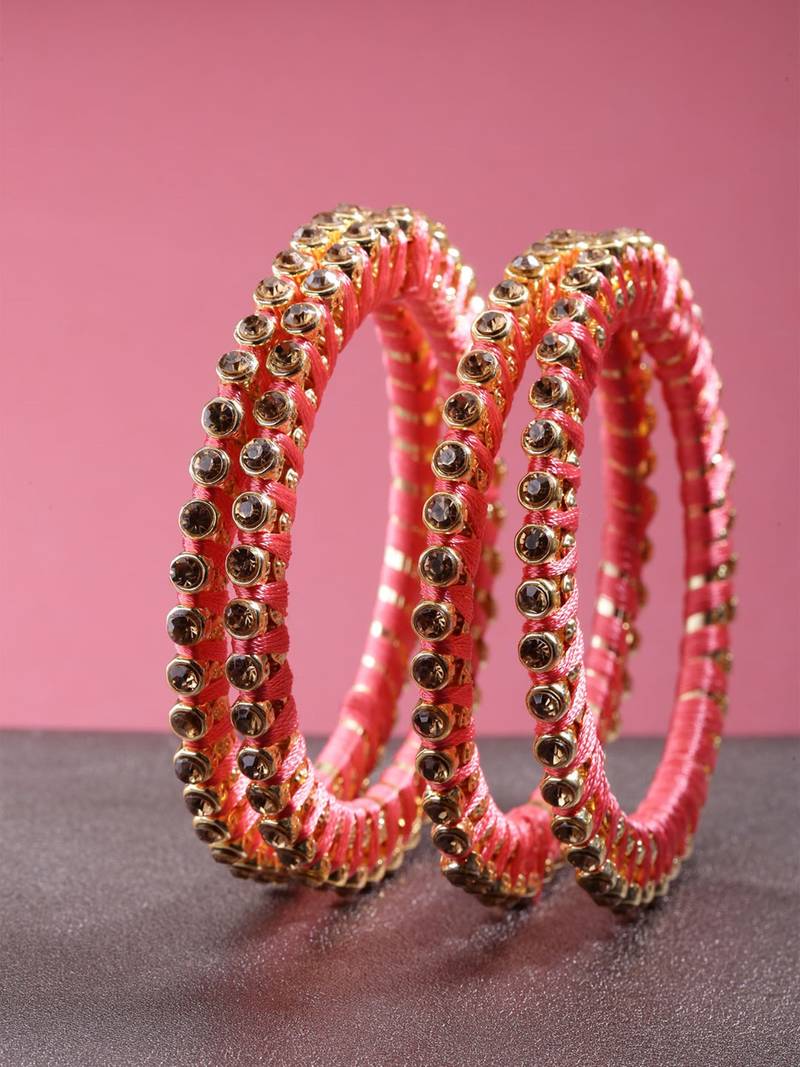 Pink bangles-and-bracelets - Priyaasi - 3239204