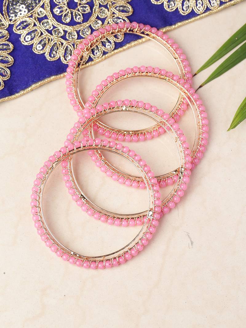 Pink bangles-and-bracelets - Priyaasi - 3239221