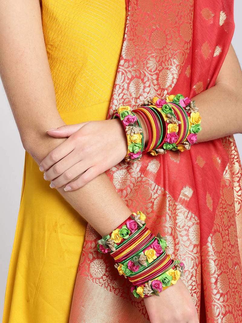 Red bangles-and-bracelets - Priyaasi - 3239388
