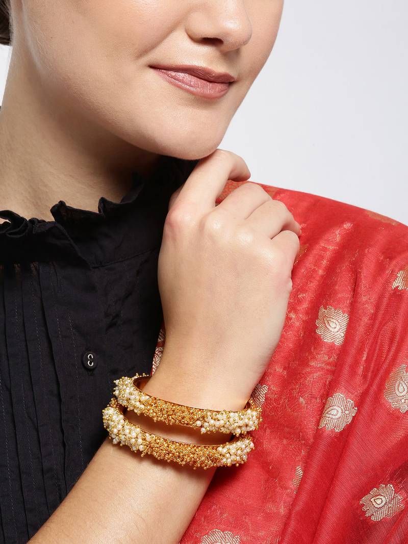 White bangles-and-bracelets - Priyaasi - 3239390