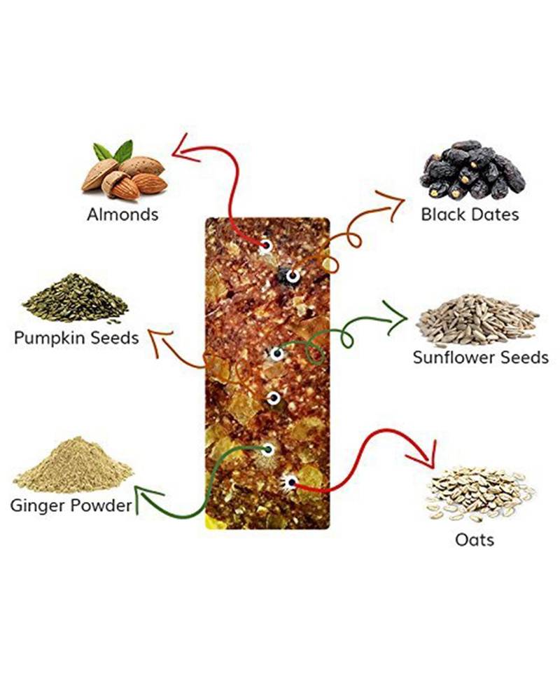 228gms (Pack of 6) Healthy Energy Bar - Mango Ginger EAT Anytime ...