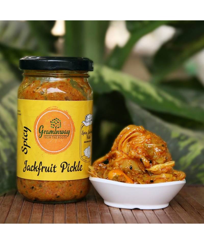 Spicy Jackfruit Pickle - Graminway - From The Roots - 3243259