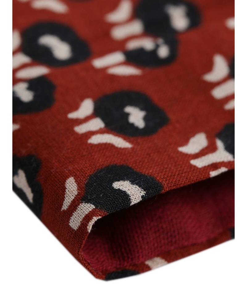 maroon face mask - Jaipur Kurti - 3244397