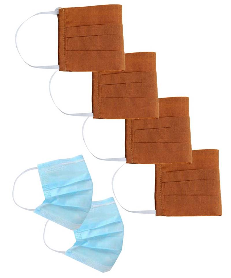 mustard face mask - Jaipur Kurti - 3244403