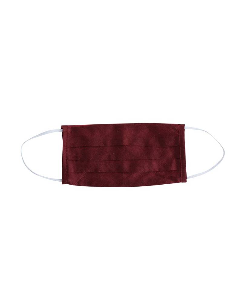 maroon face mask - Jaipur Kurti - 3244408