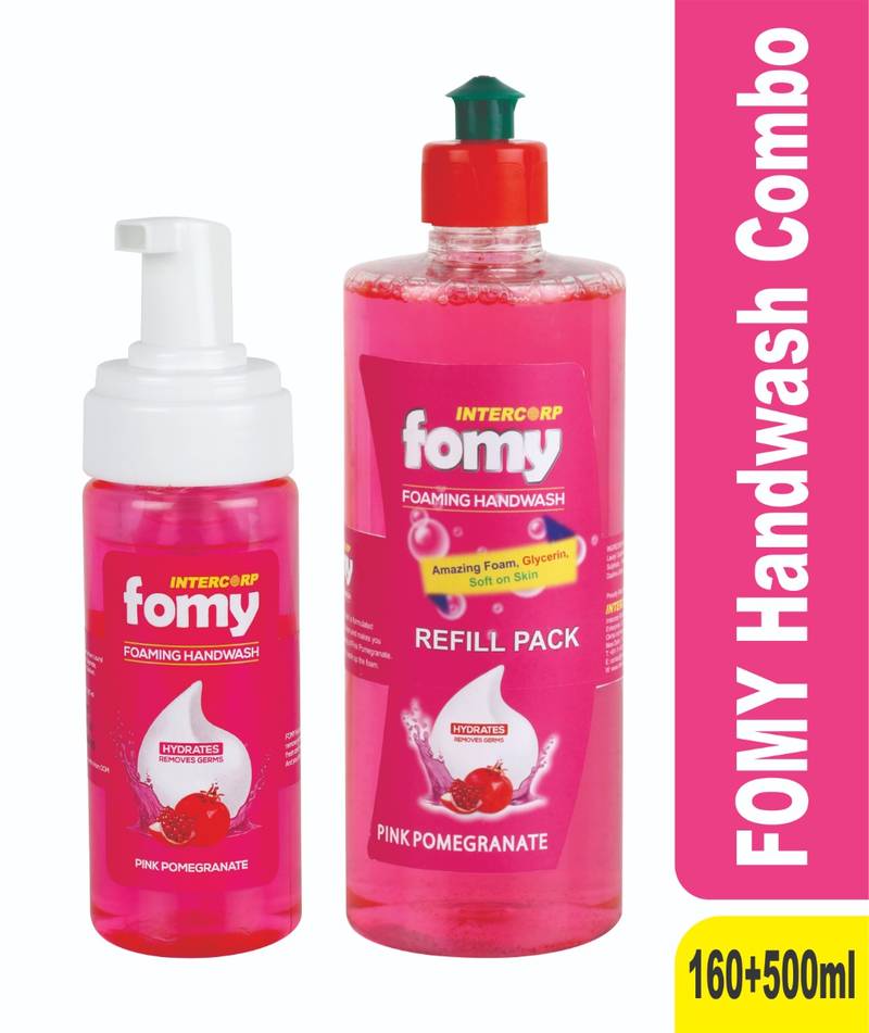 160 ml Antibacterial Hand Wash Pump with Hand Wash Refill 500 ml Set ...