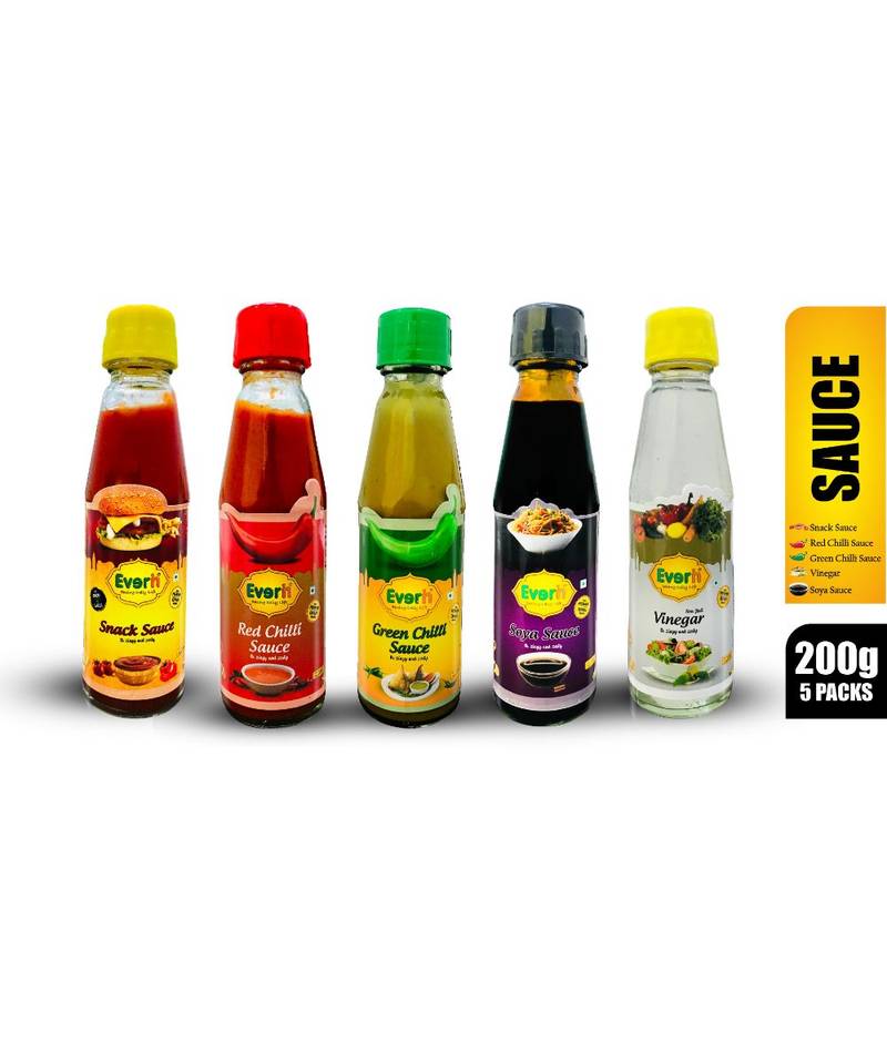 Zingy and Zesty Chinese combo without Onion and Garlic (Pack of 5) By ...