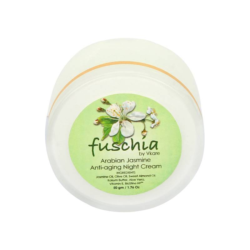 50 gms Arabian Jasmine Antiageing Night Cream By Fuschia - Fuschia ...