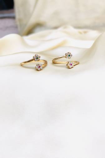 Shop Indian Toe Rings, Jodavi Designs Online for Women | Mirraw