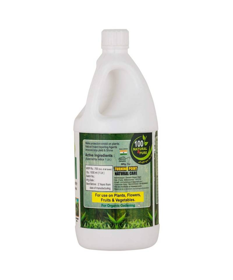 Chipku -Pure Cold pressed , Water soluble neem oil for Spray on plants ...