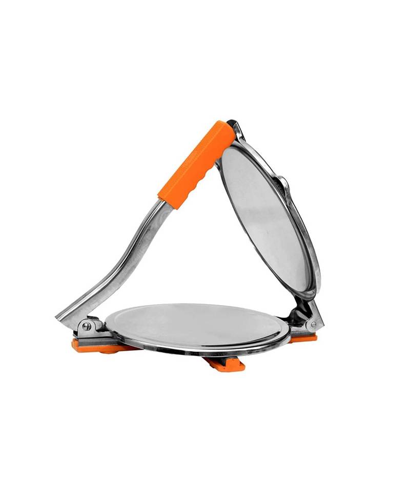 Stainless Steel Puri poori Maker Press Machine with PRE Fitted Handle,6 ...