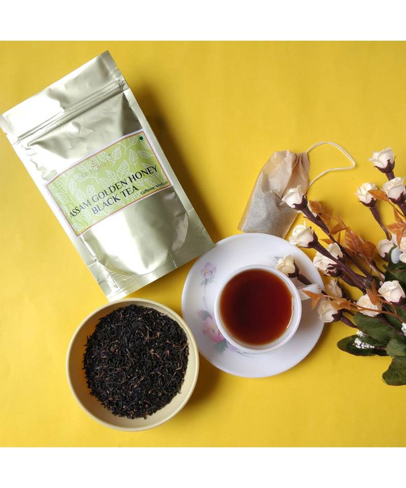 Assam Golden Honey Black Tea 100 gms - teaGraft - 3288425