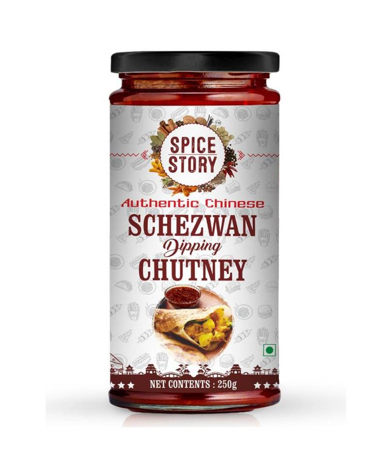 Spice Story Schezwan Chutney 250 gm - Spice Story - 3289952