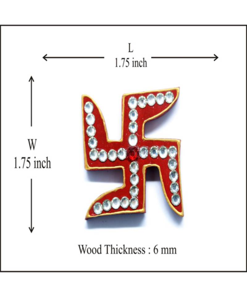 Swastik Symbol Wall Art with wood and Stone art work - Shree Enterprise ...