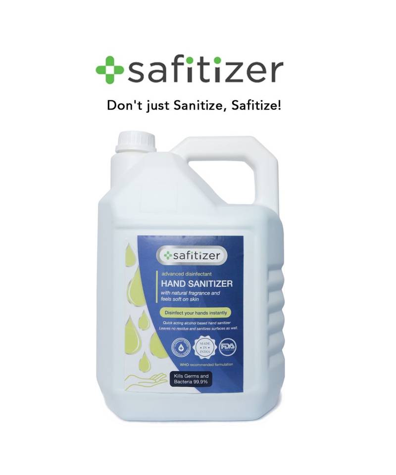 Safitizer FDA APPROVED Hand sanitizer with cap Hand Sanitizer Can (2 x ...