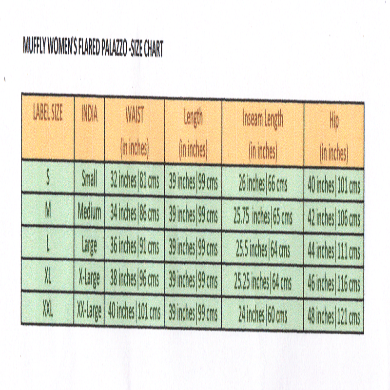 Women's Beige Rayon Solid Flared Palazzo Pant - MUFFLY - 3308182