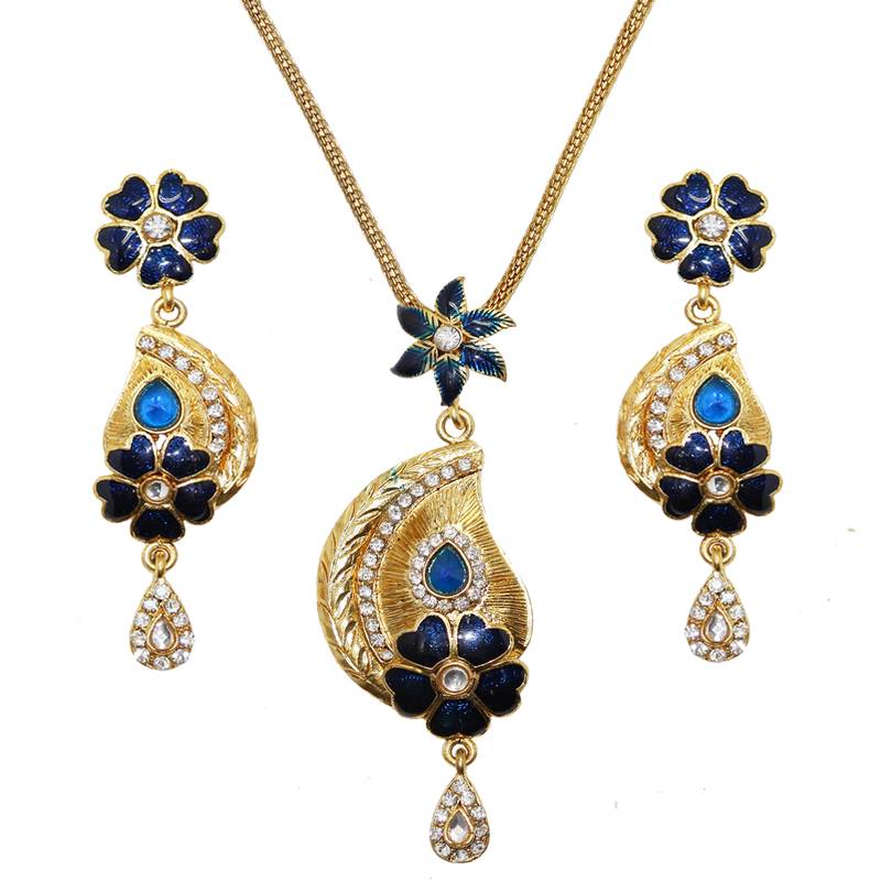 Blue pendants - Soni Craft And Jewels - 3332518