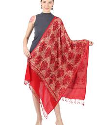 Women's Pashmina Fine Wool, Nalki Embroidery Needle work Stole, Scarf ...
