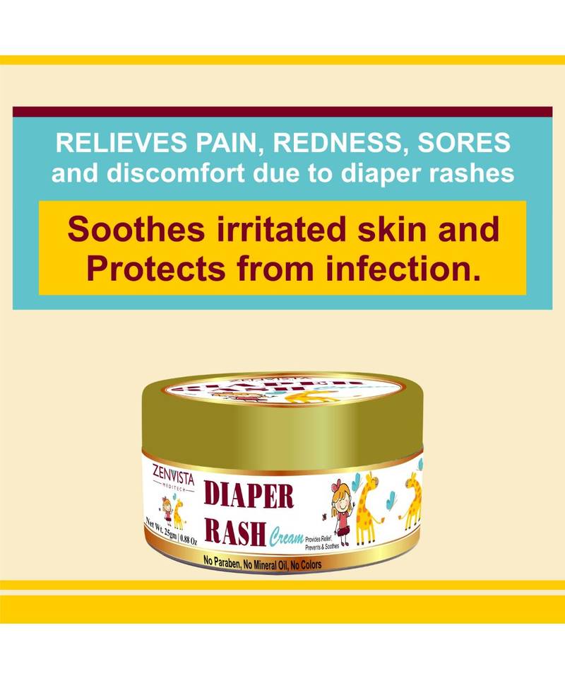Diaper Rash Cream provide relief from rashes / help to moisturize baby ...