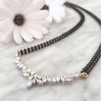 Silver mangalsutra - ABDESIGNS - 3364947