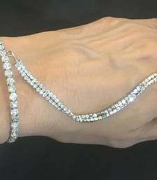 Spiral Silver haath phool hath panja chain RIng - ETHNIC INDIA - 3374016