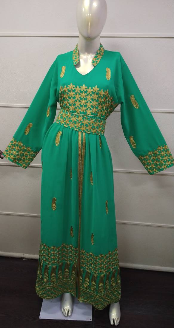 Traditional Arabic Maxi Dress Farasha Moroccan Maxi Tea Party Abaya ...