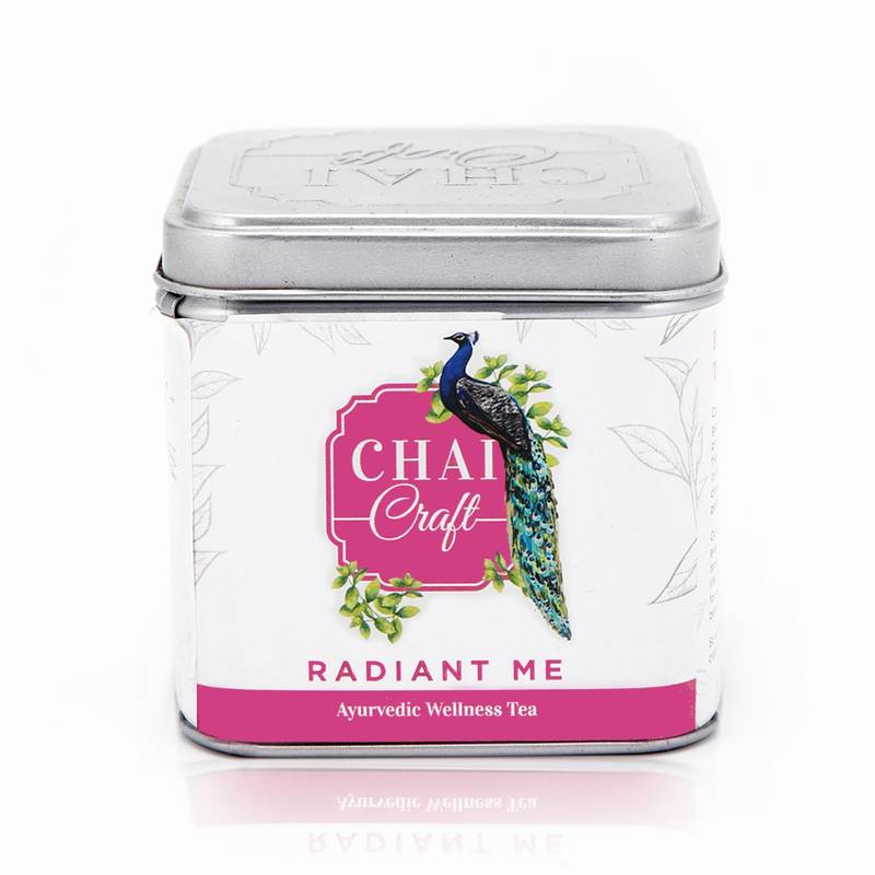 RADIANT ME Herbal Green Tea -Healthy & Glowing Skin Tone, Loose Leaf ...
