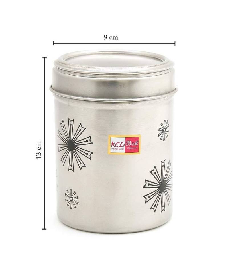 KCL Freedom Canister Stainless Steel Container/Storage/Deep Dabba/SEE ...