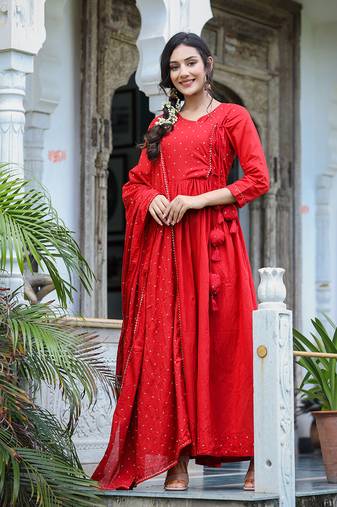 Red Kurtis - Buy Designer, Plain Red Kurti & Kurta Online