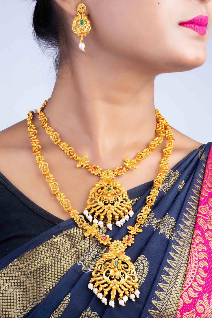 Gold jewellery-combo - Alankruthi - 3482993