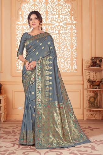 Buy Art Silk Sarees Online Shopping @ Mirraw