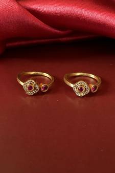 Shop Indian Toe Rings, Jodavi Designs Online for Women | Mirraw