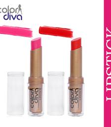 Creamy Matte BABY PINK & SPICY RED Lipstick4.5 gm (Set of 2) - S.S ...