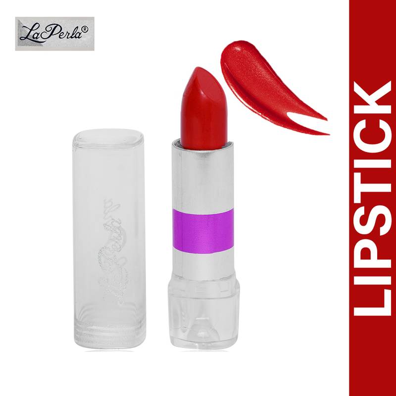 La Perla (Transparent Ring) Creamy Matte Lipstick (TANGY ORANGE RUSTY ...