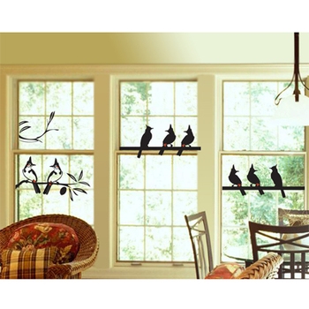 Bulbul - wall art - Silhouette Design.in - 3255