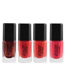 Fauve FN15 Nail Paint Copper Matte Rosy Pink Matte Red Matte Shiny Red ...