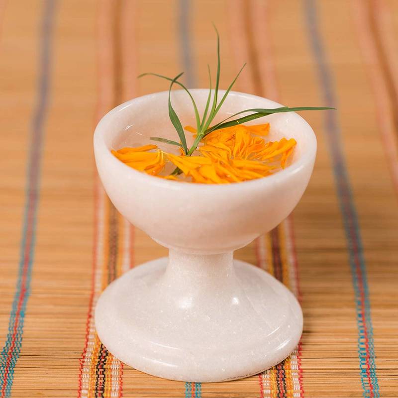 AXOLOTL Marble Handcrafted Diya for you beautiful Home (3" Inch ...