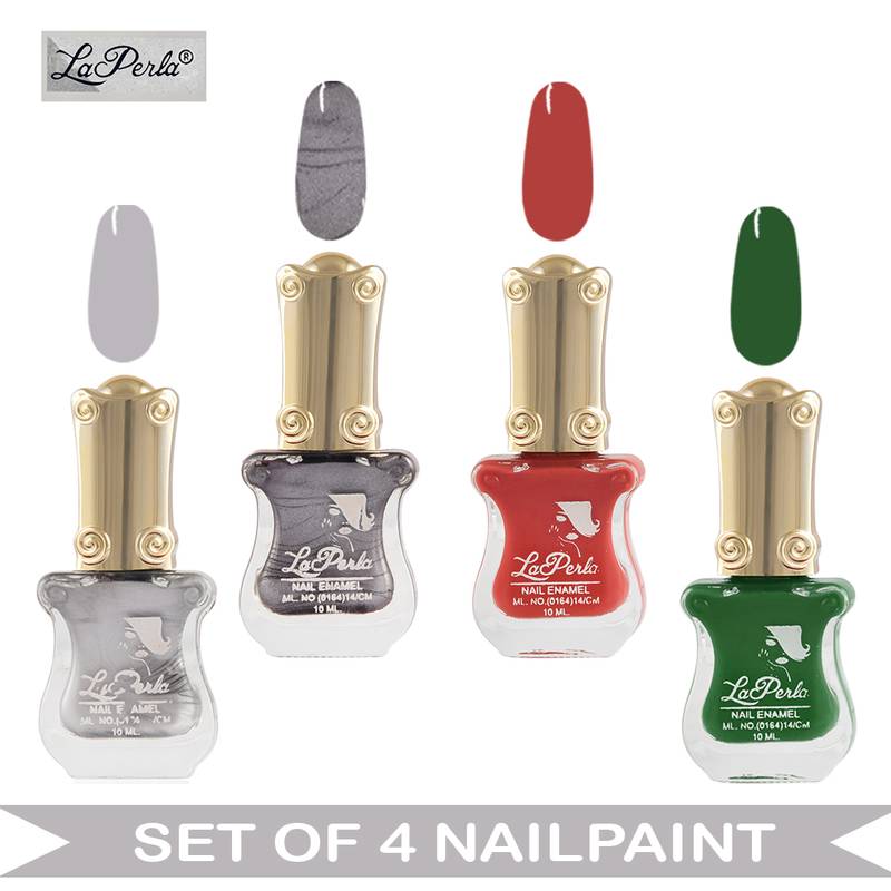 La Perla (LP4 NPCMB 4700) CH Piano Multicolor Nail Paint 10 ml Each - S ...